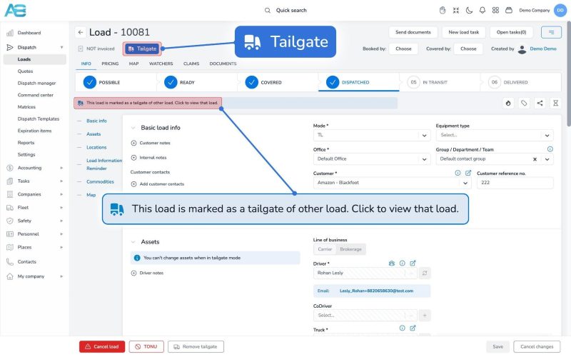 Understanding Tailgate Loads and How ACCUR8 TMS Simplifies Mileage and ...